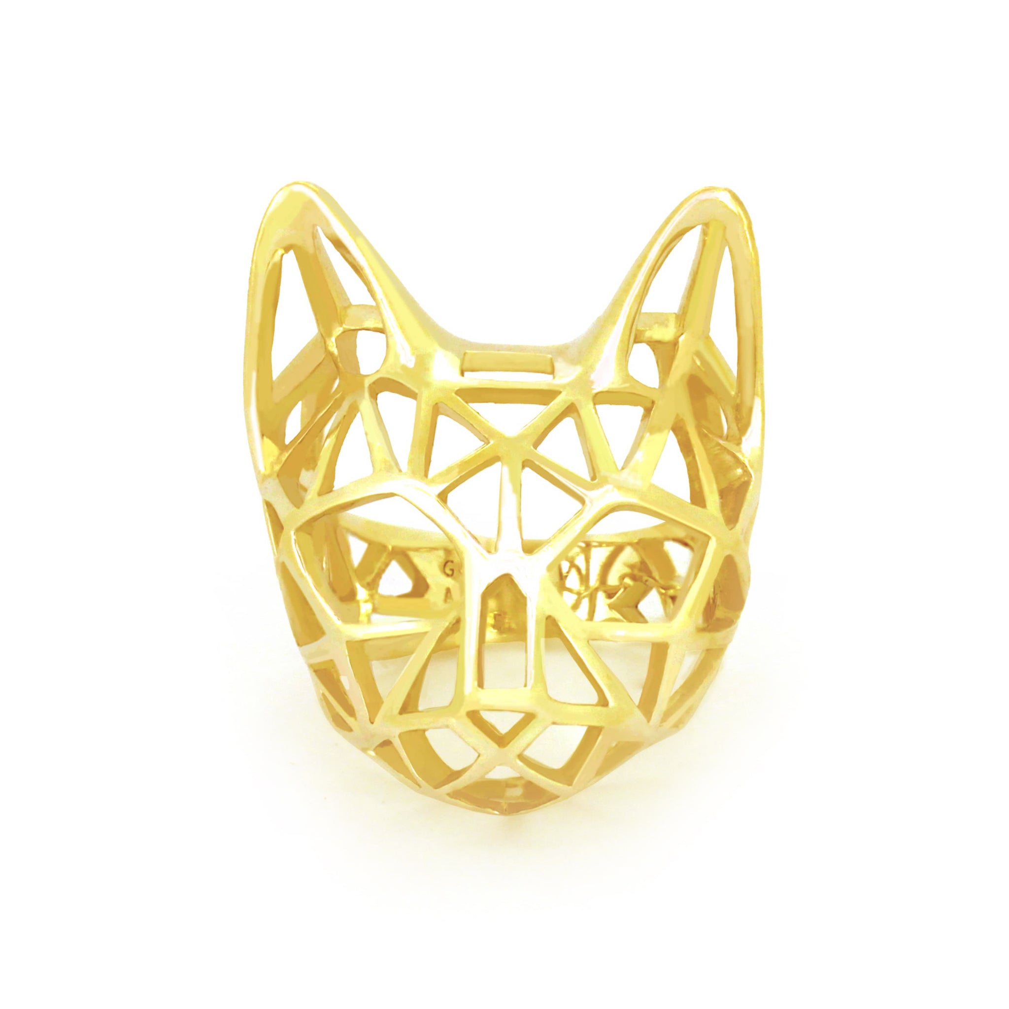 Meology Gold Cat Ring | MaewMarch