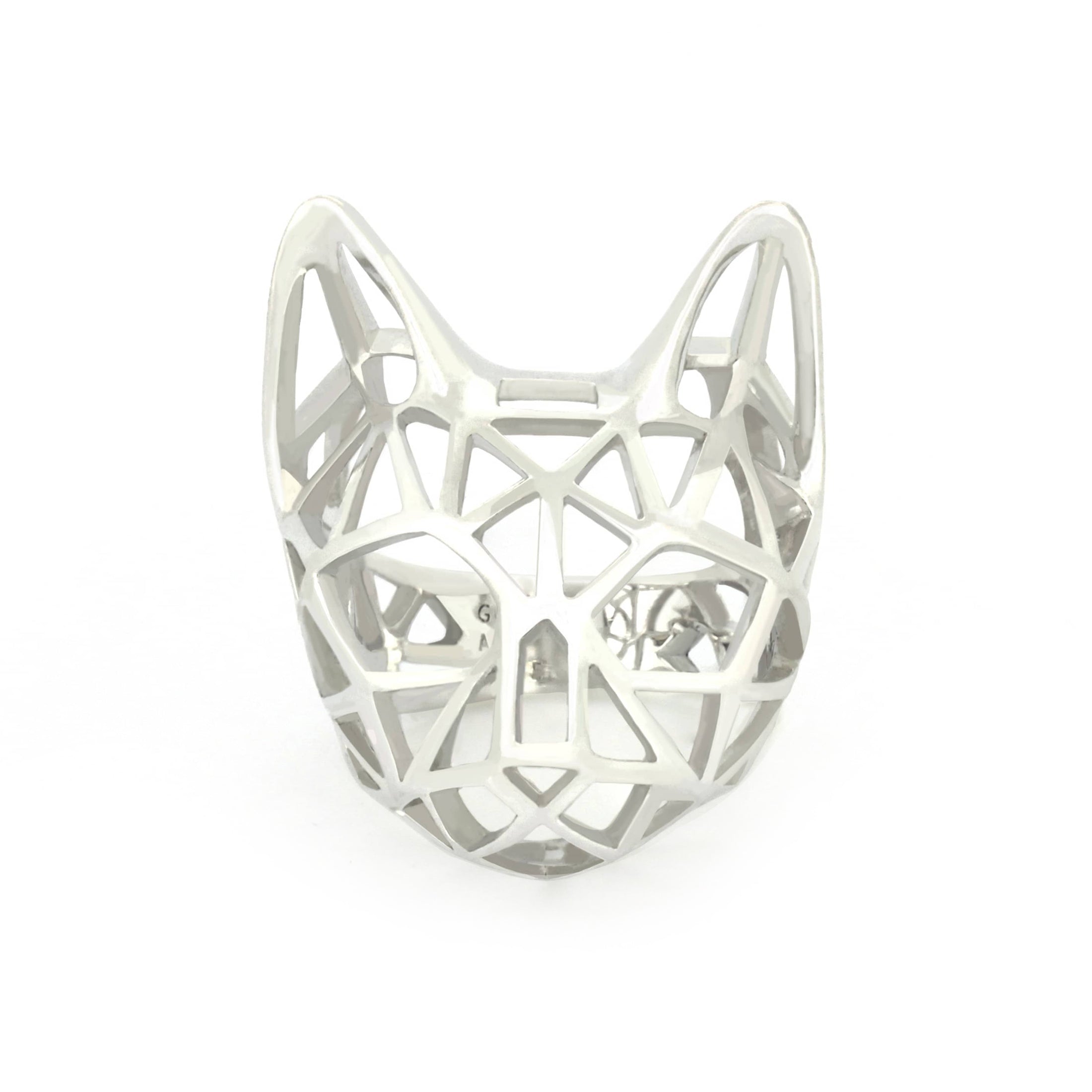 Meology Silver Cat Ring | MaewMarch