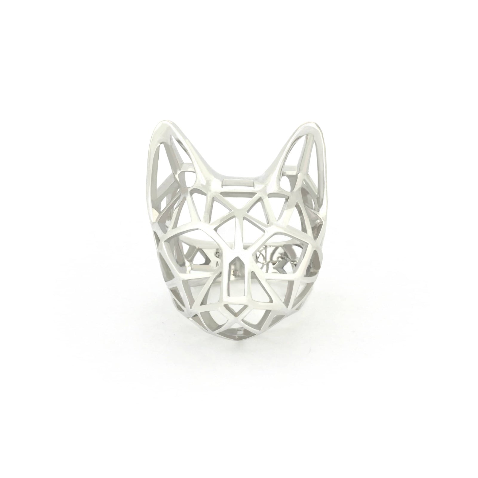 Meology Silver Cat Ring | MaewMarch