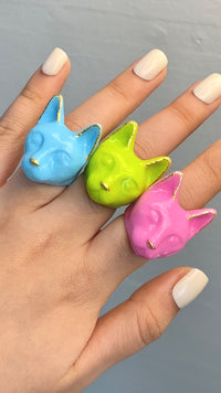 Sugar Pink Cat Ring | MaewMarch