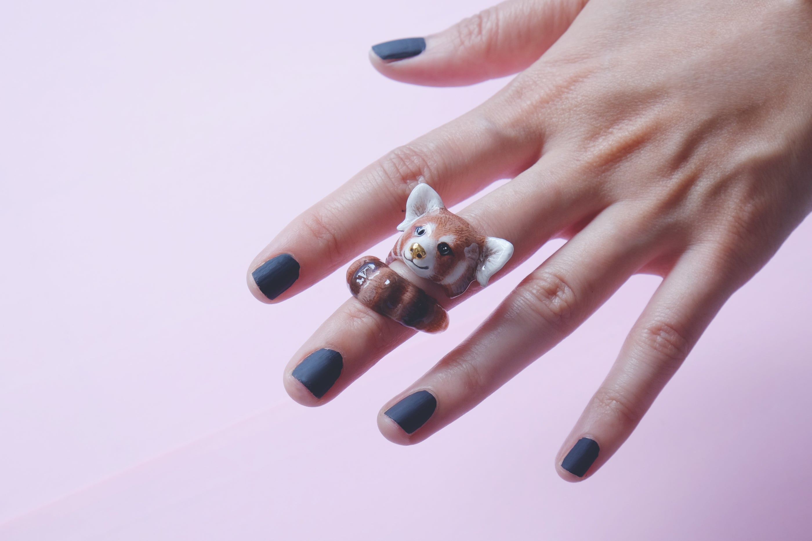 Raph Red Panda Ring