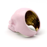 Pantone Rose Quartz Skull Ring | Pantone Skull